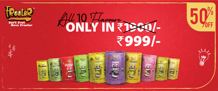 Freeter Forever Fruits. 100% Natural Freeze-Dried Fruits – freetershop