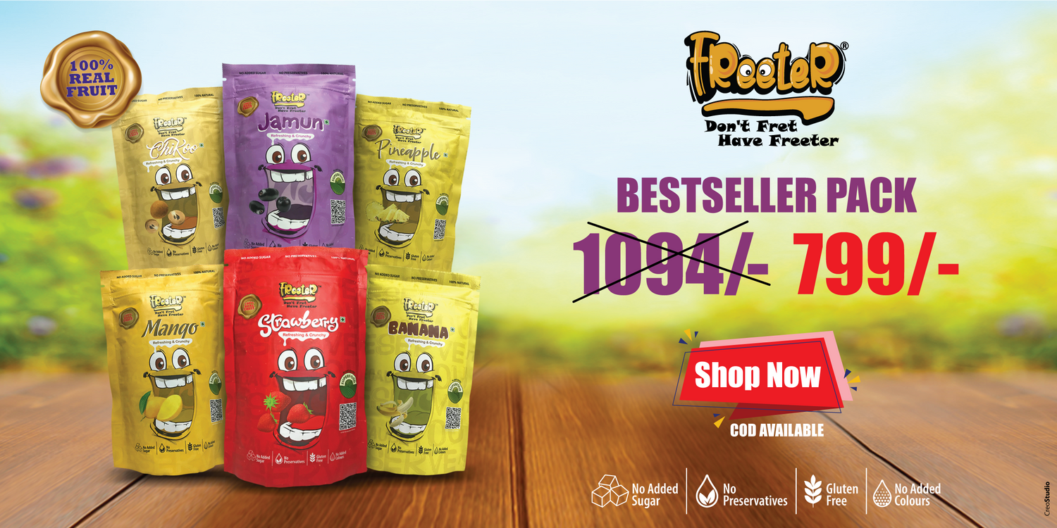 Freeter Forever Fruits. 100% Natural Freeze-Dried Fruits – freetershop