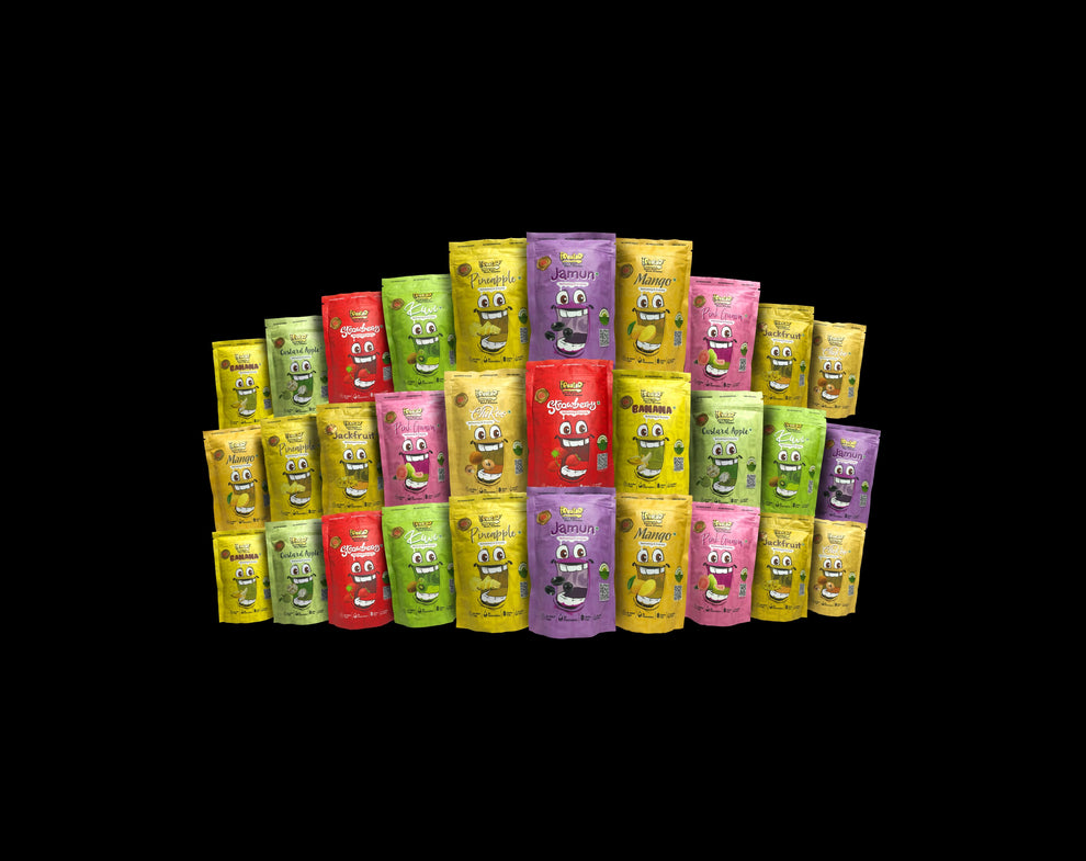 Rainbow Bites: Freeter foods's 30-Pack Lunchbox Surprise – freetershop